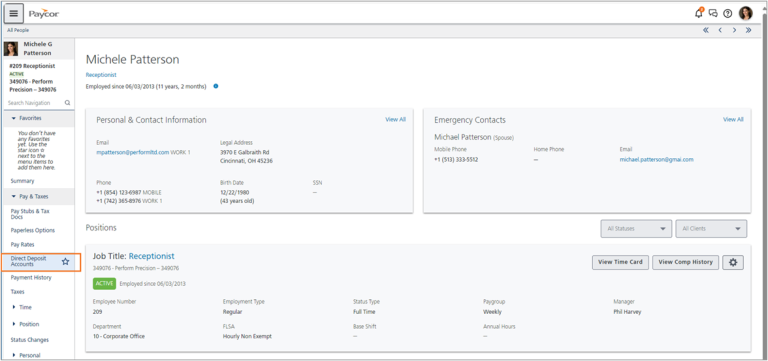 Paycor Registration and Direct Deposit Setup Guide – Serenity Home ...
